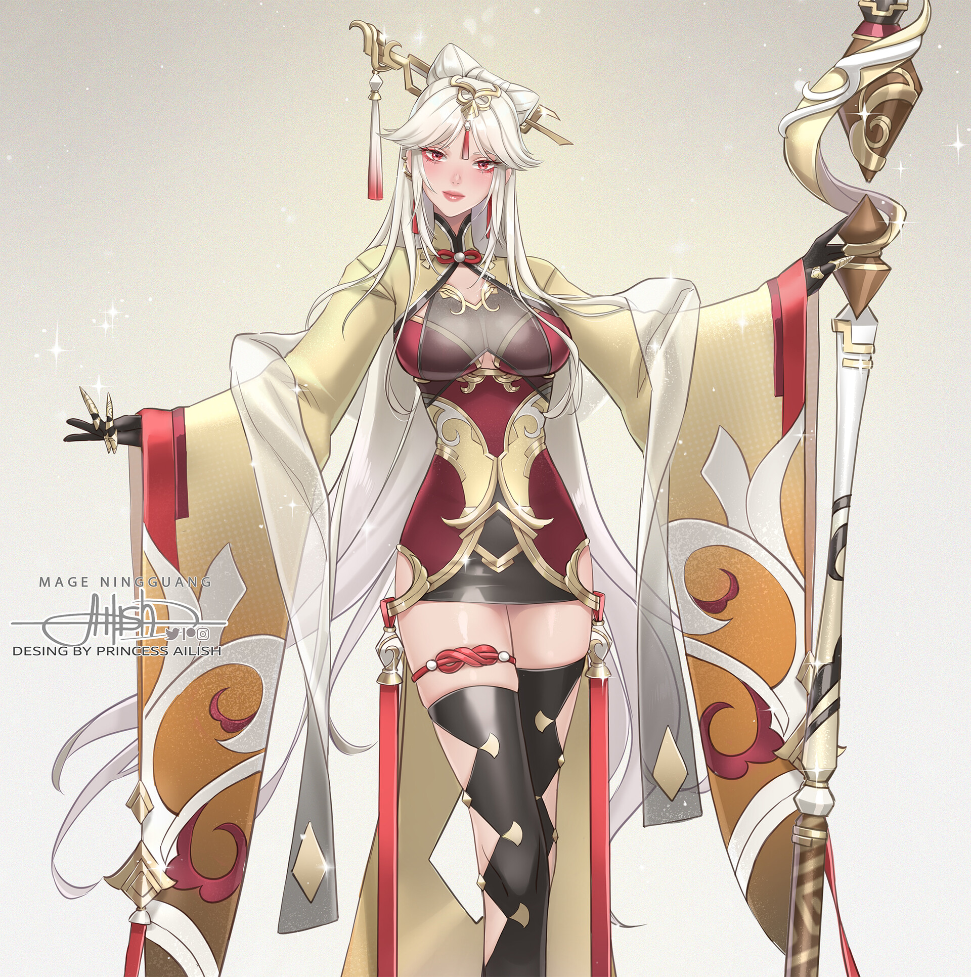 ArtStation - Mage Ningguang