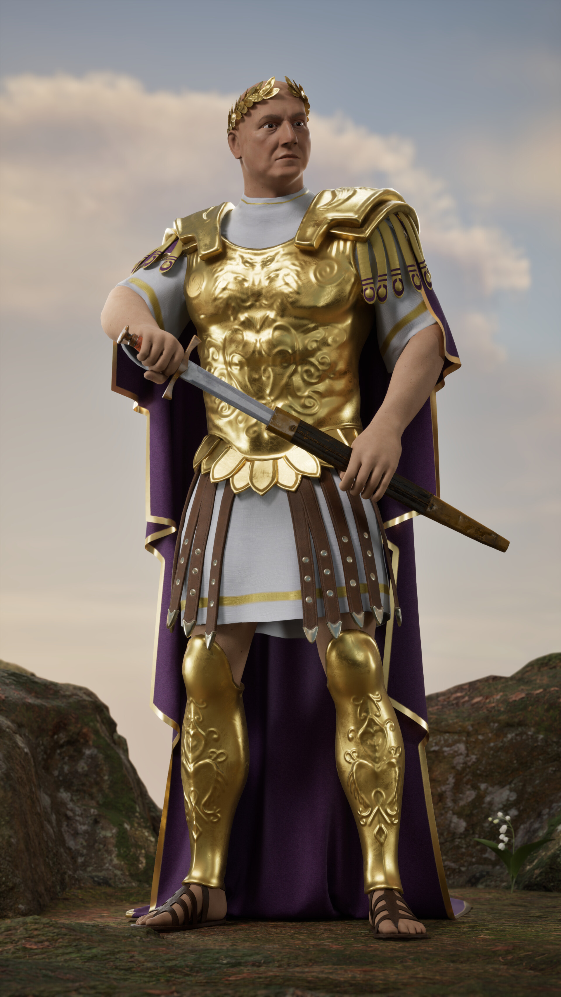 ArtStation - Roman commander