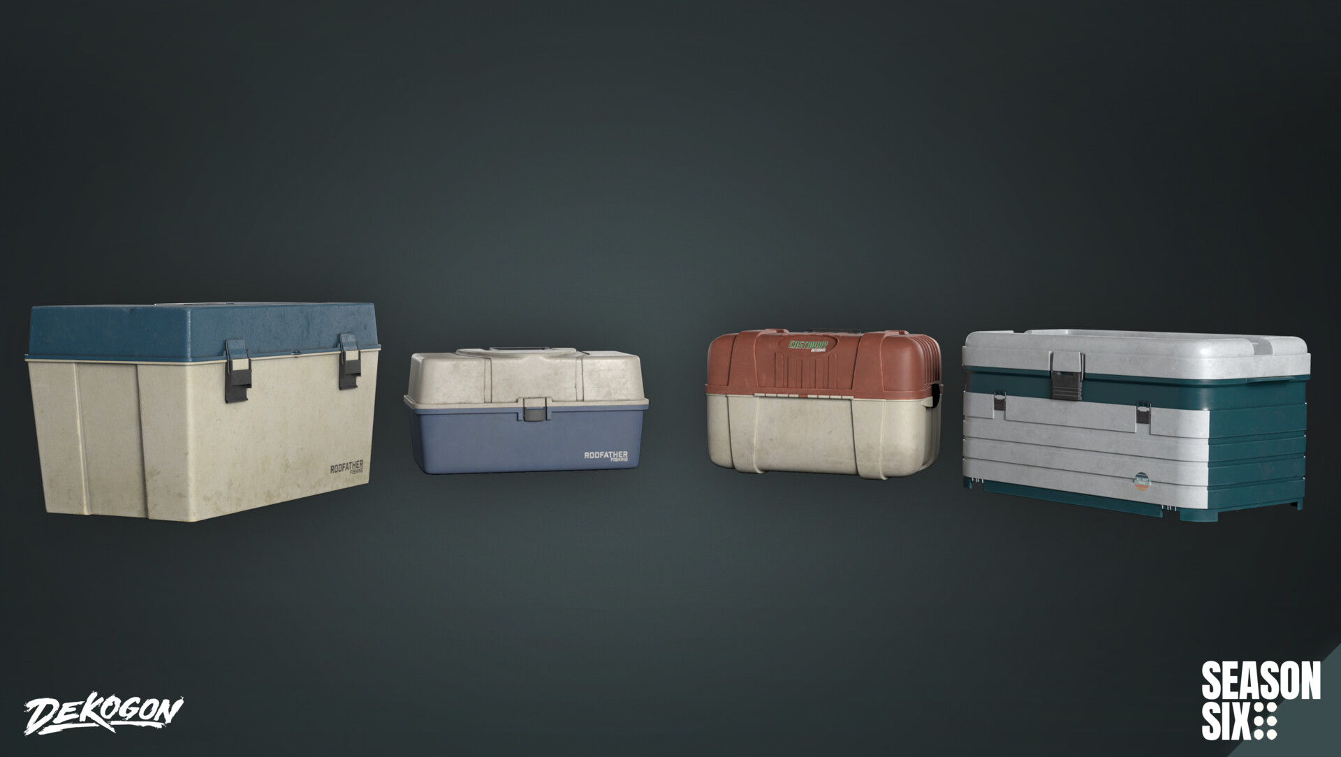 ArtStation - Fishing Boxes