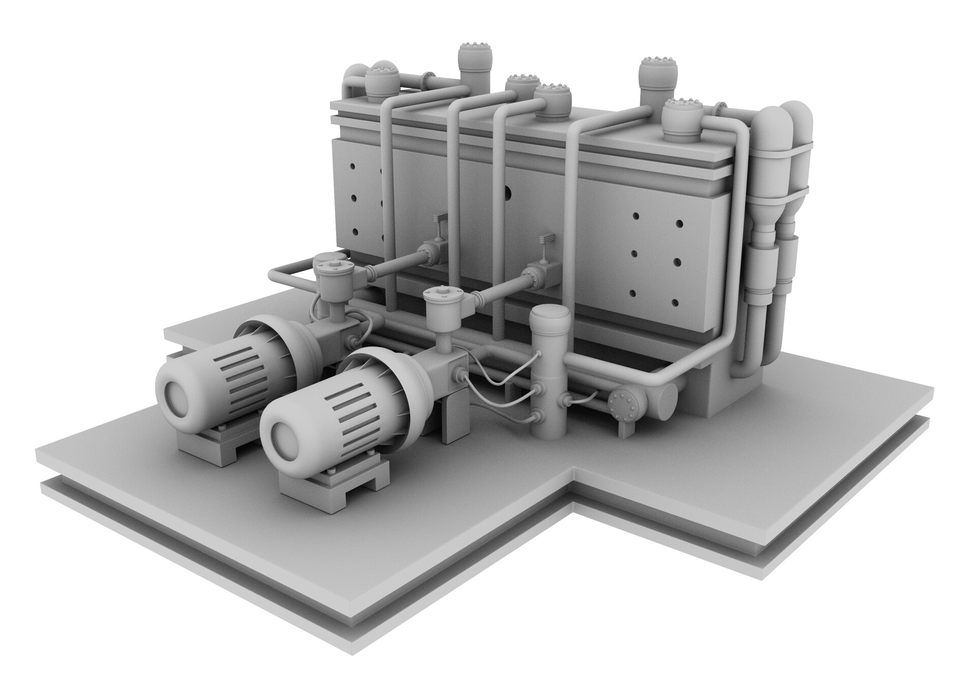 ArtStation - Arm Motor Model