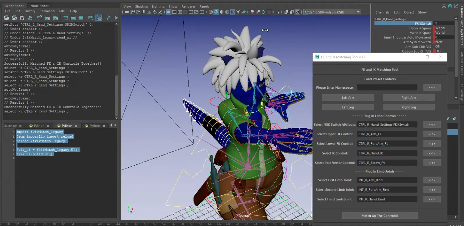 ArtStation - Maya Python Tool Showcase #1