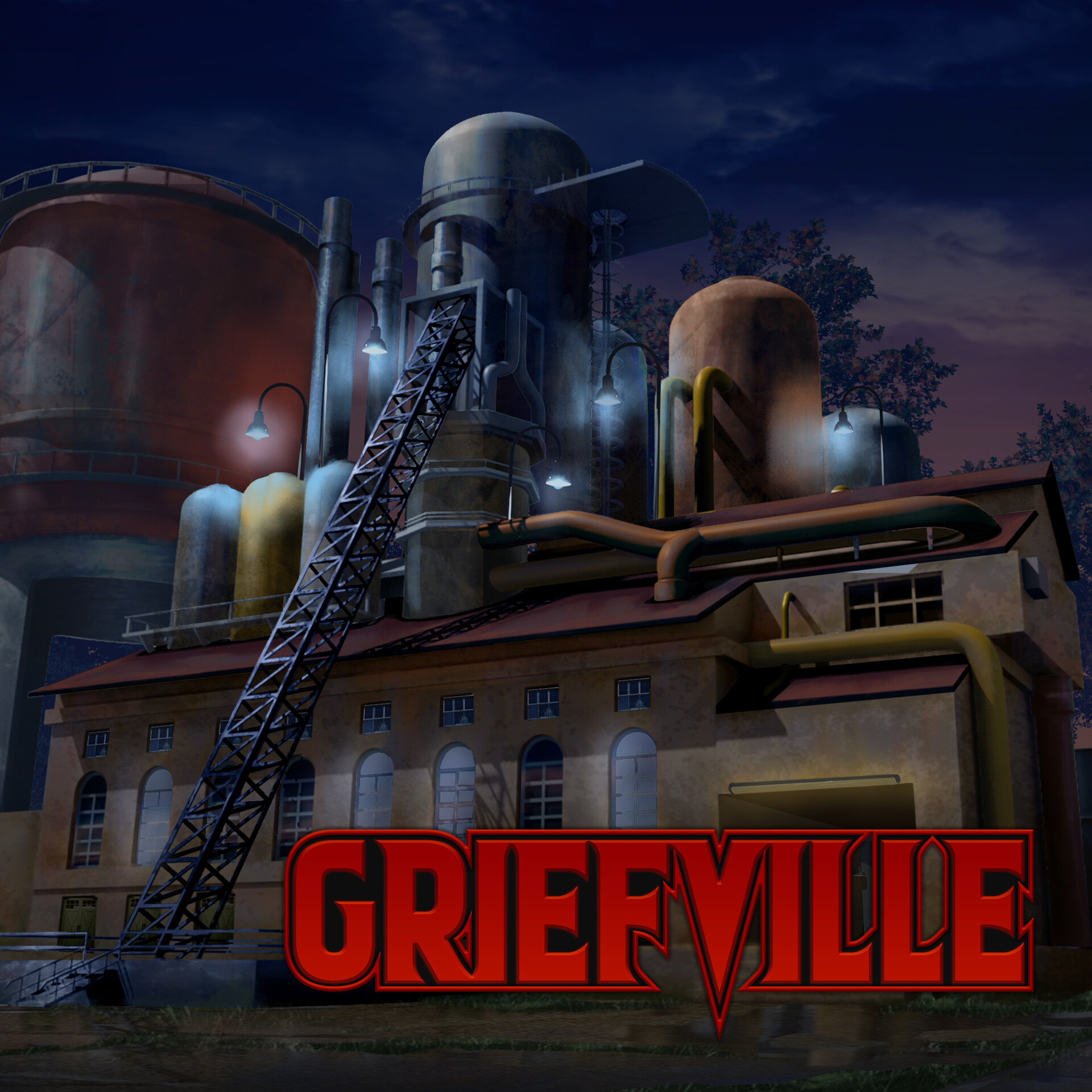 ArtStation - GRIEFVILLE Concept art 1