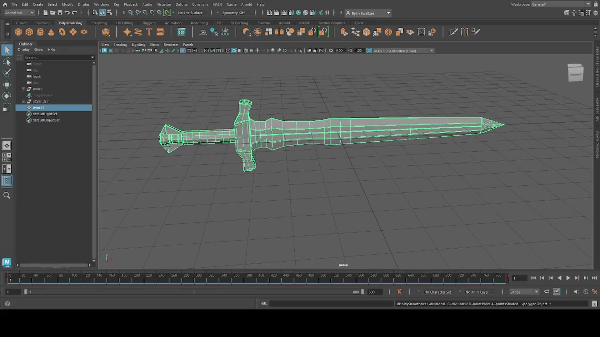 ArtStation - Sword Model