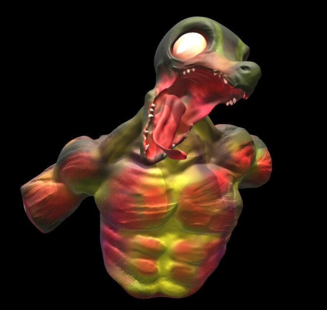 ArtStation - Undead Lizard