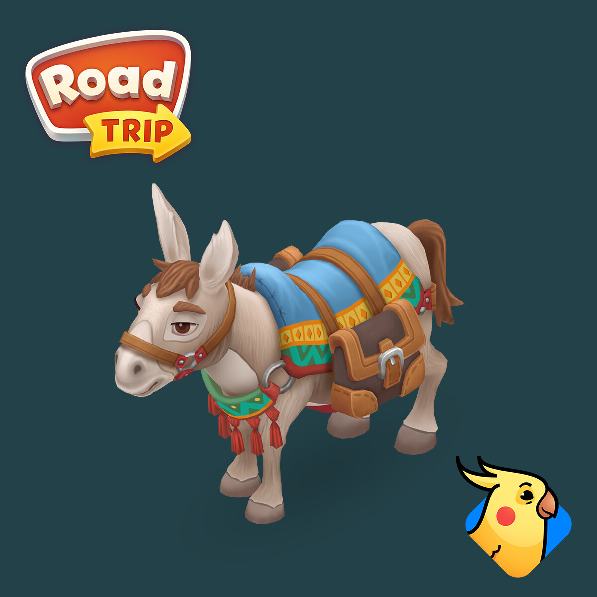 ArtStation - Donkey Henry - Character of Road Trip