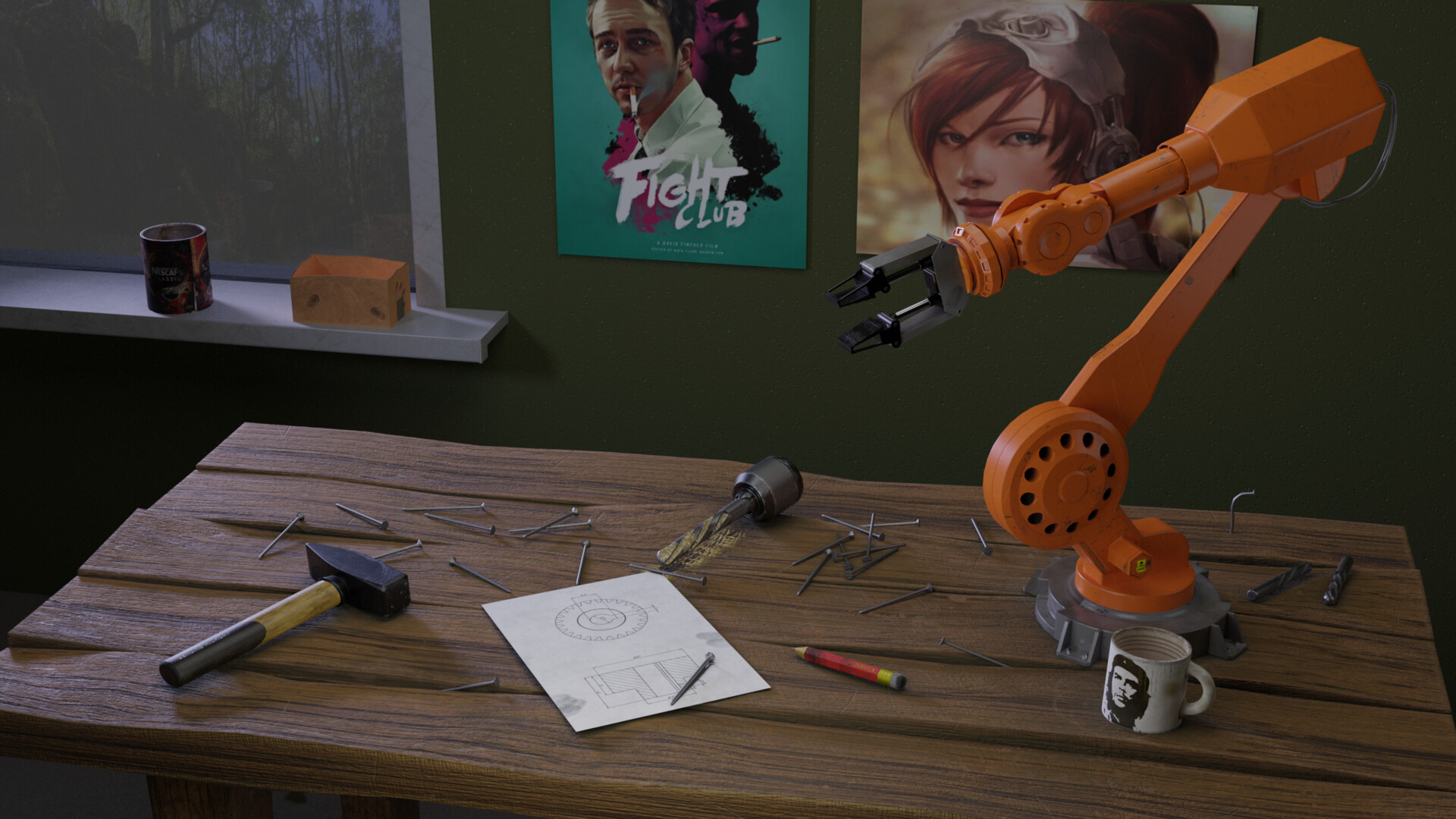 ArtStation - Workplace