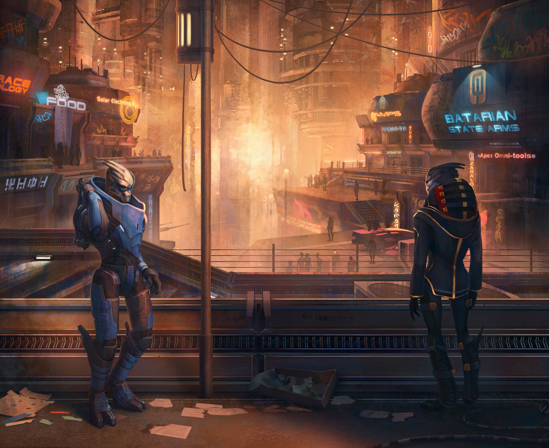 Artstation Mass Effect