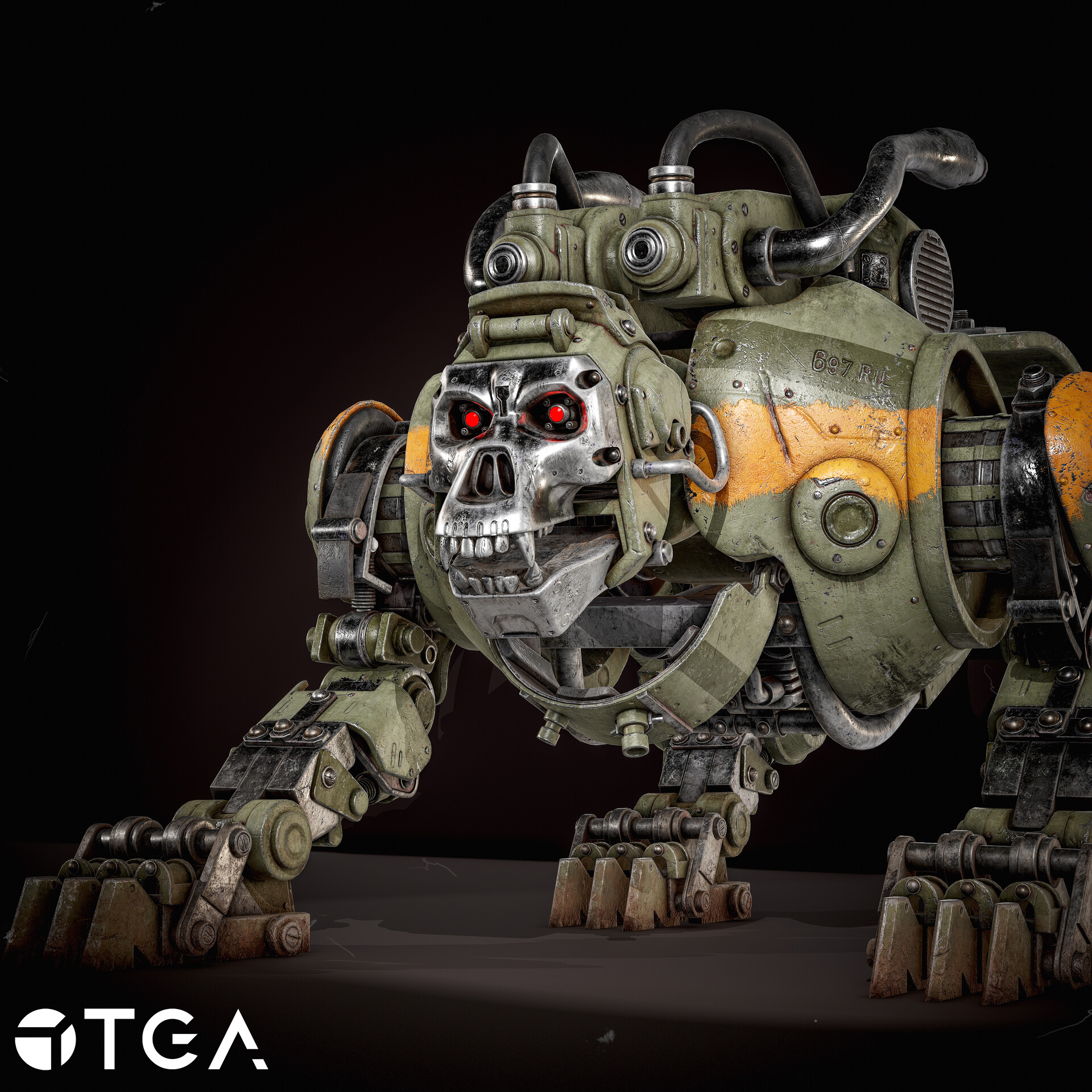ArtStation - Rilla mech