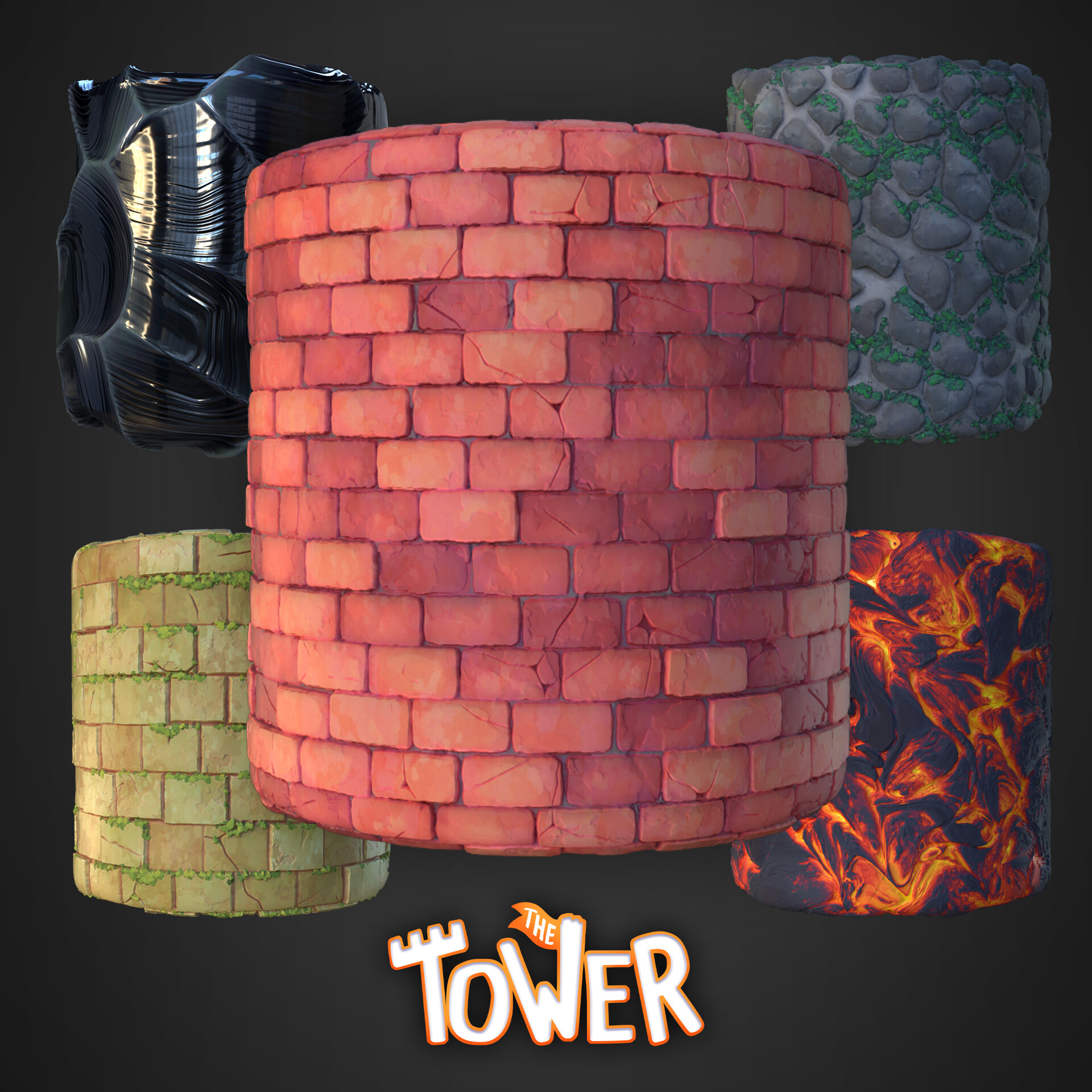 ArtStation - Environment Stylized Materials