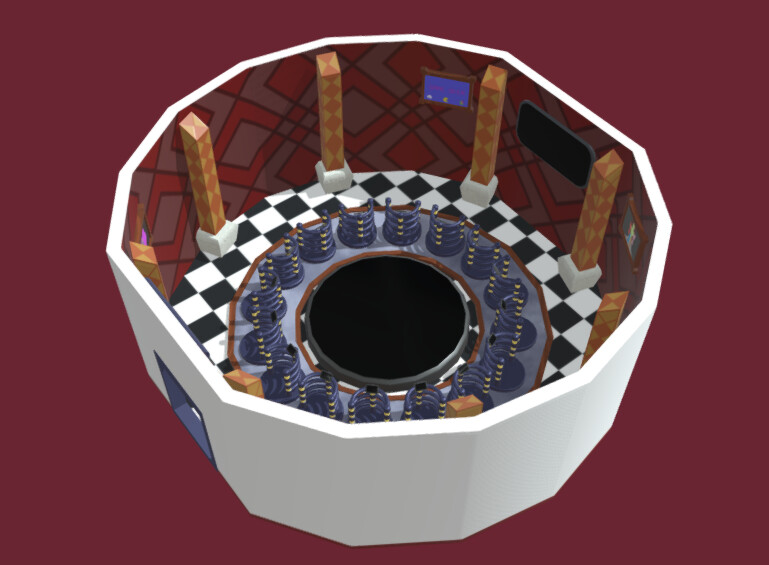 ArtStation - My Danganronpa Trial Room