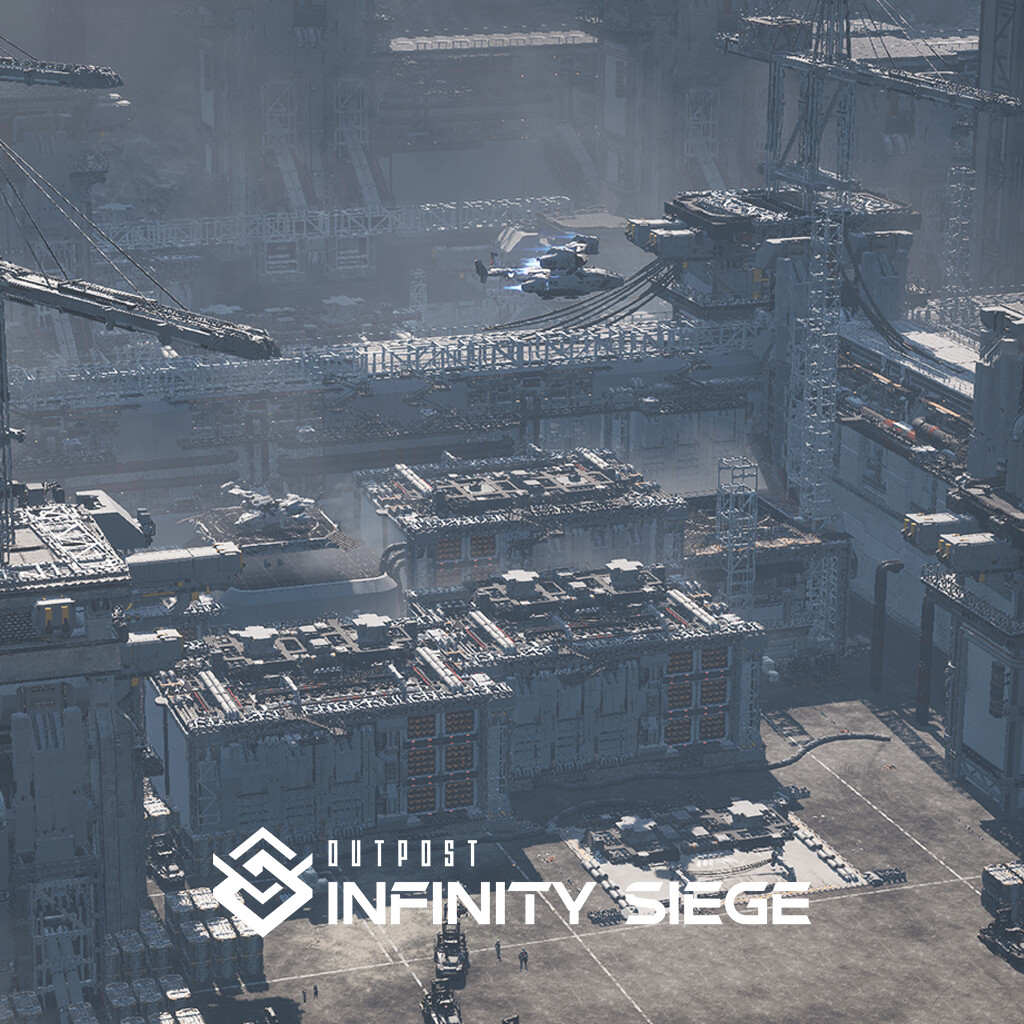 ArtStation - Outpost-Infinity Siege-Base