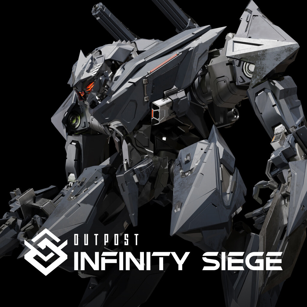 ArtStation - 参与设计 重装前哨 Outpost-Infinity Siege -使徒系列