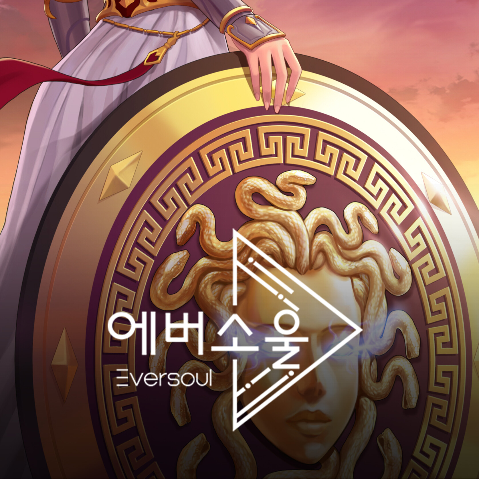 ArtStation - Eversoul Artifact Illustration 'Aegis'