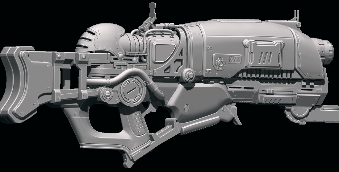 ArtStation - sci_gun