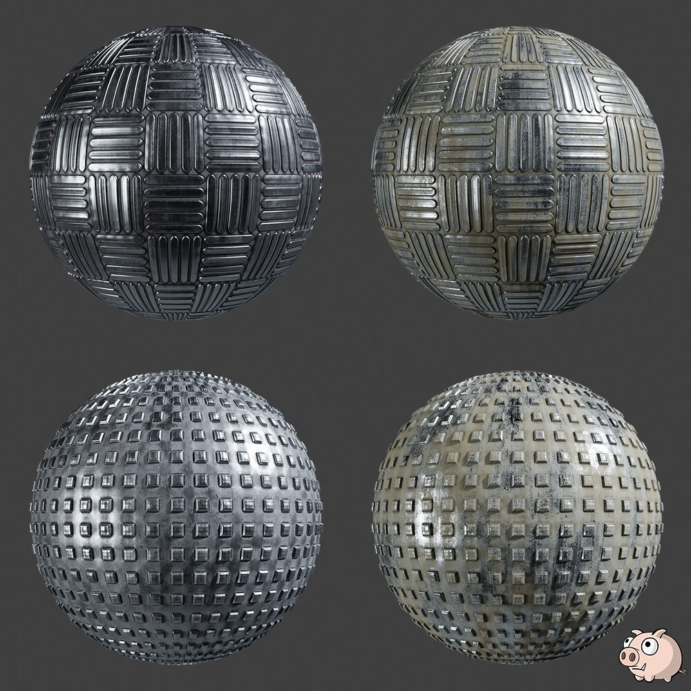 ArtStation - Tread Plate Metal 🔩⚙🔩⚙🔩⚙