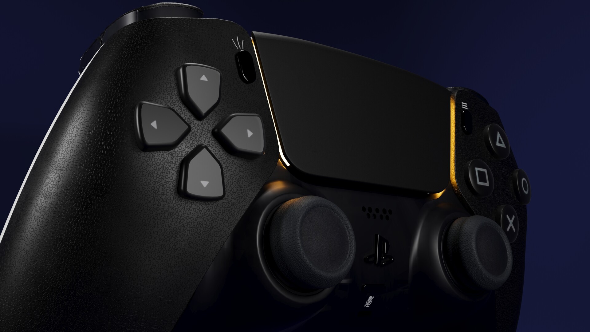 ArtStation - Project: Sony PlayStation DualSense Controller Black Edition