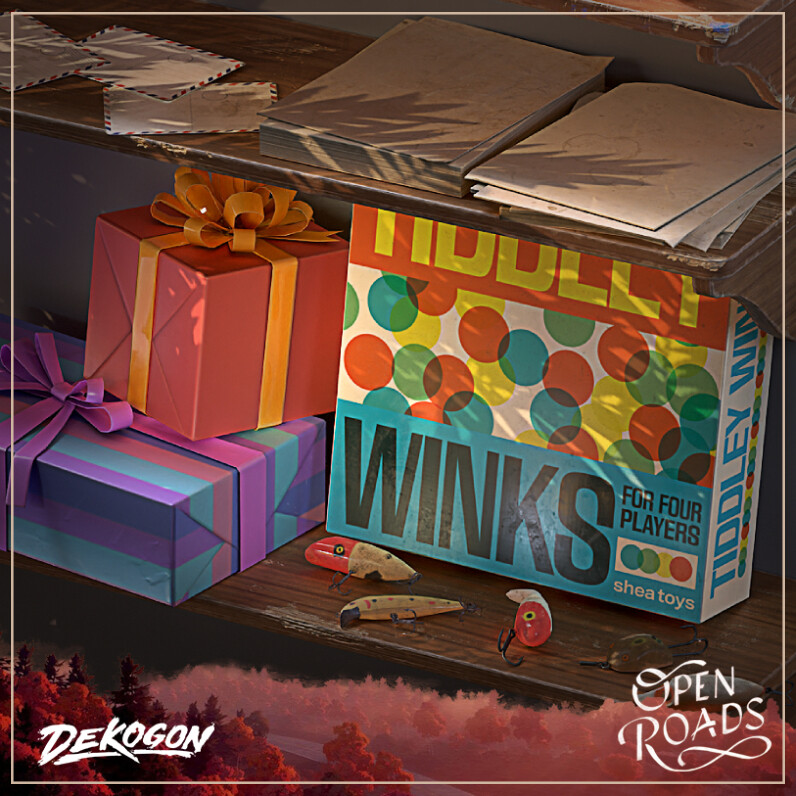 ArtStation - Open Roads - Props