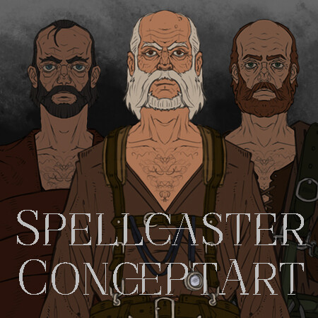 ArtStation - Spellcaster Concept