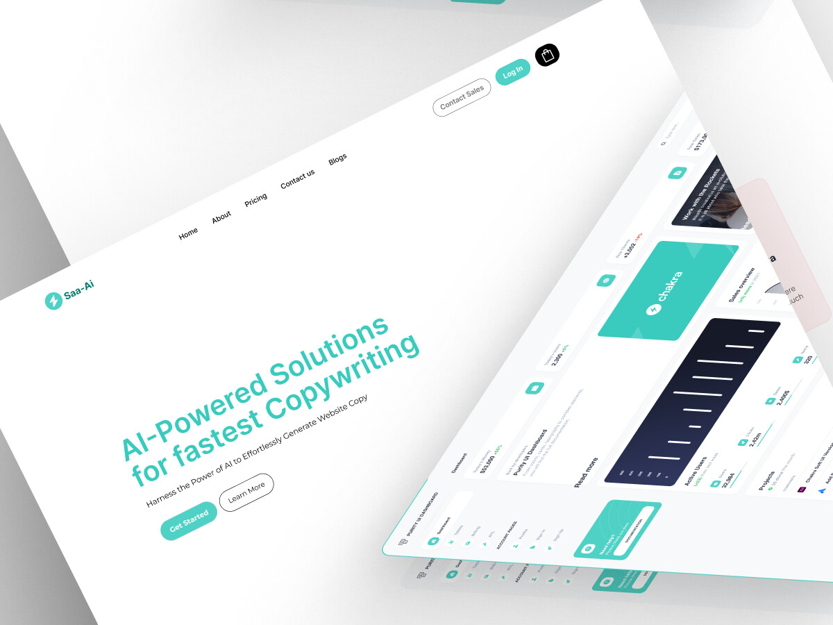 ArtStation - Purity UI Dashboard Website Design