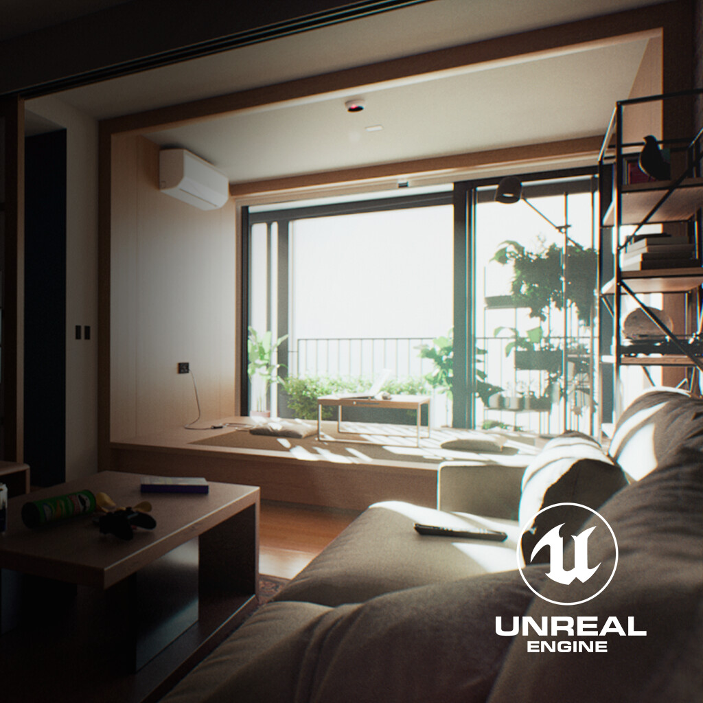 ArtStation - UE5 Ryokan | Interactive Apartment Customizer