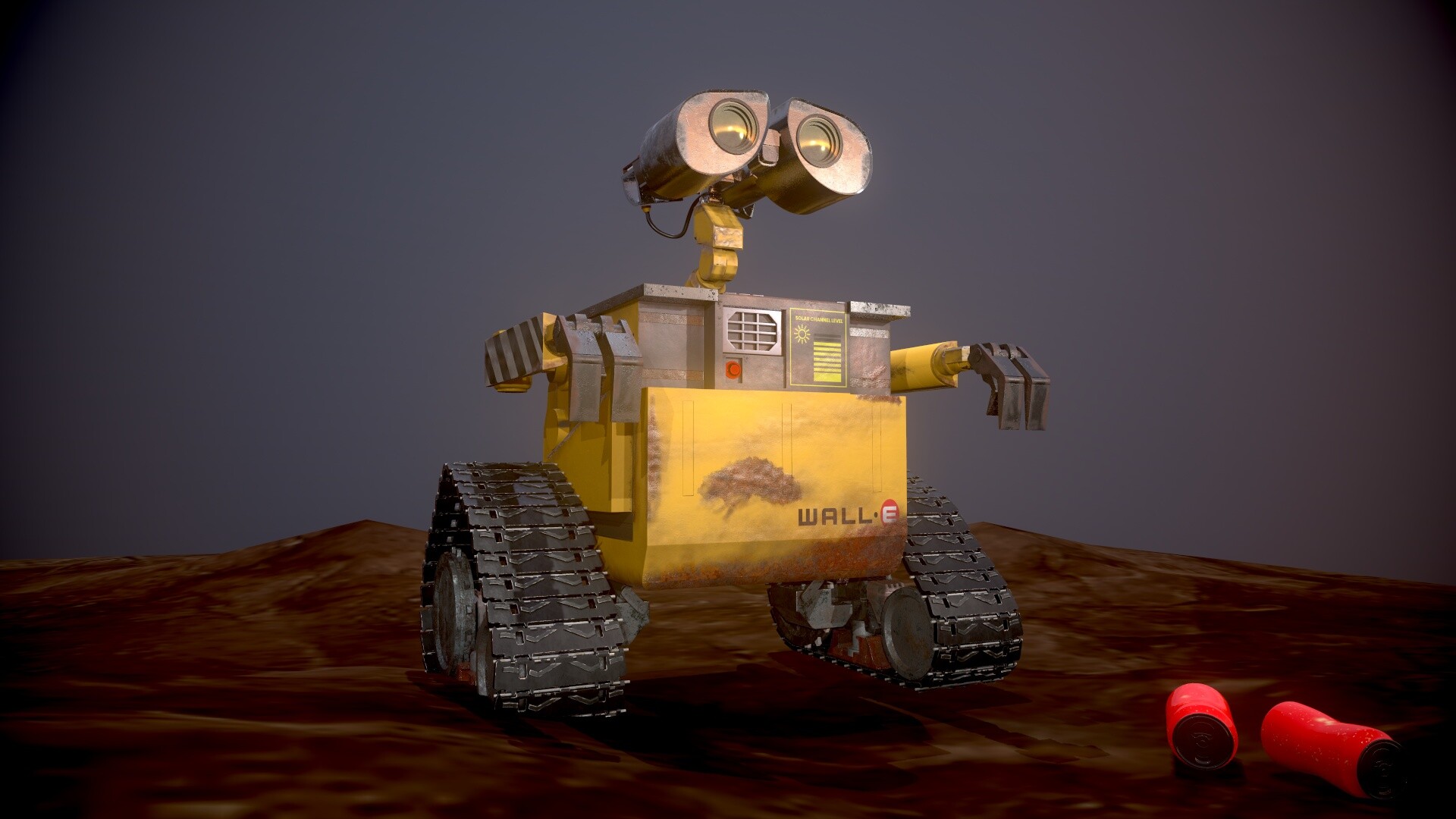 ArtStation - Wall-e 3D Model