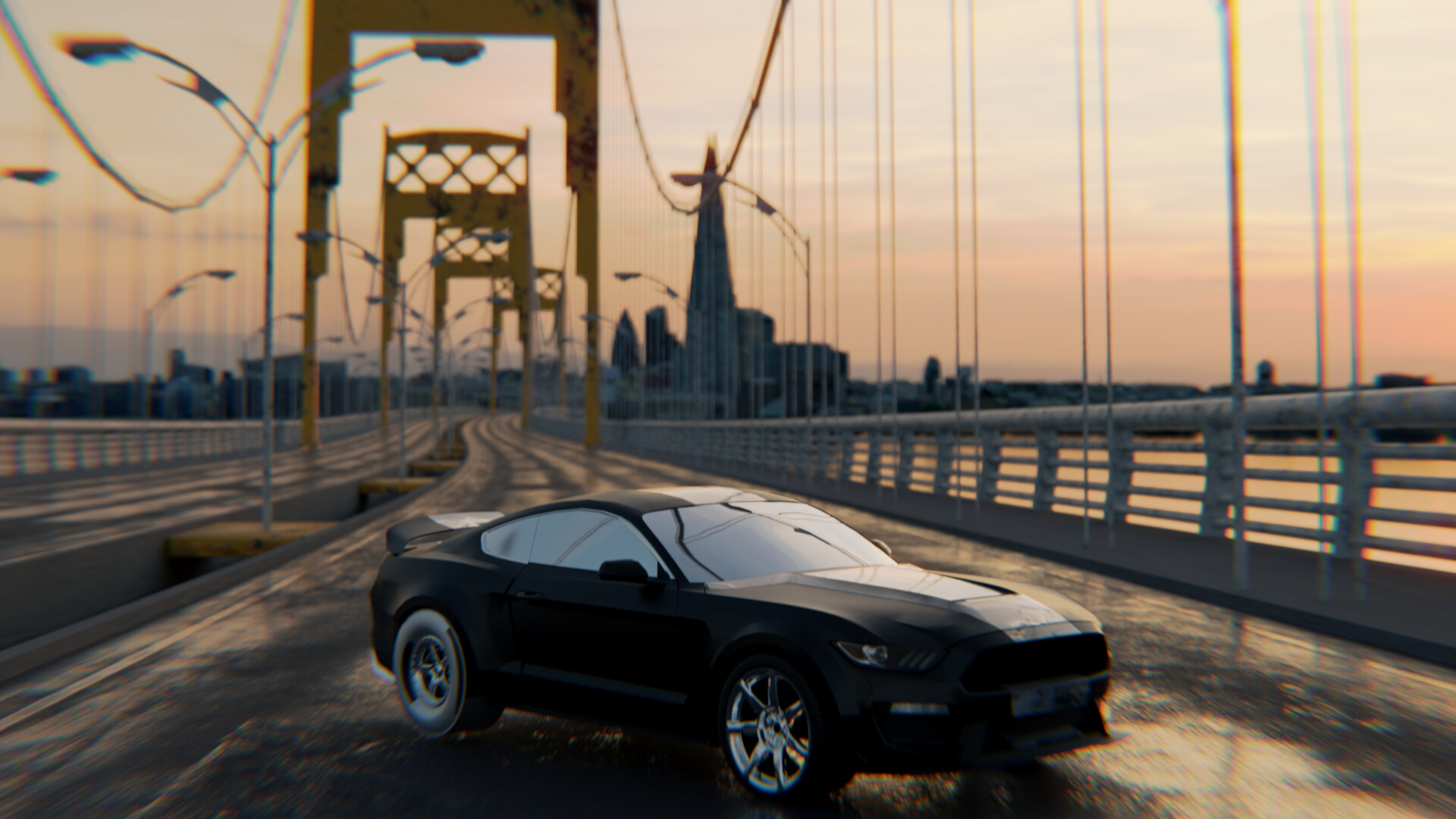 ArtStation - Racing Car Scene