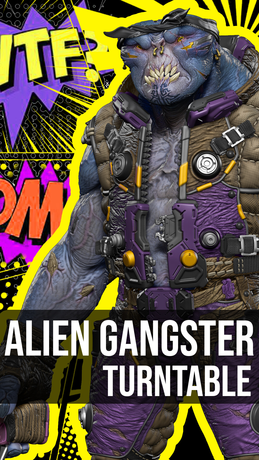 ArtStation - Alien Gangster