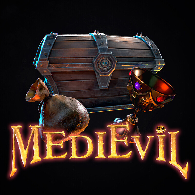 ArtStation - MediEvil | Props - Key Items