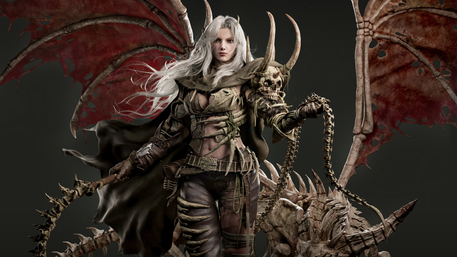 ArtStation - Bone Whip Hunter