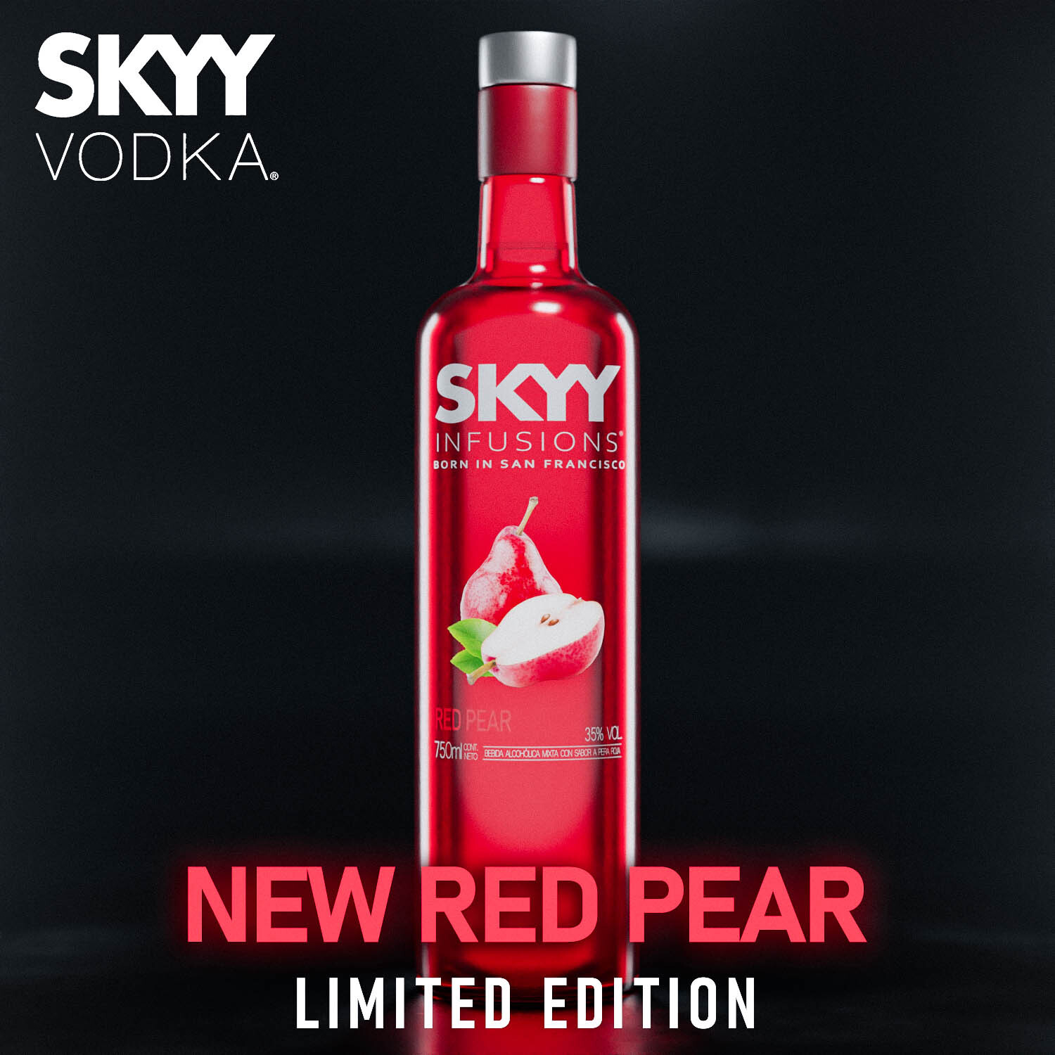 ArtStation - Skyy Vodka - Limited Edition RED PEAR
