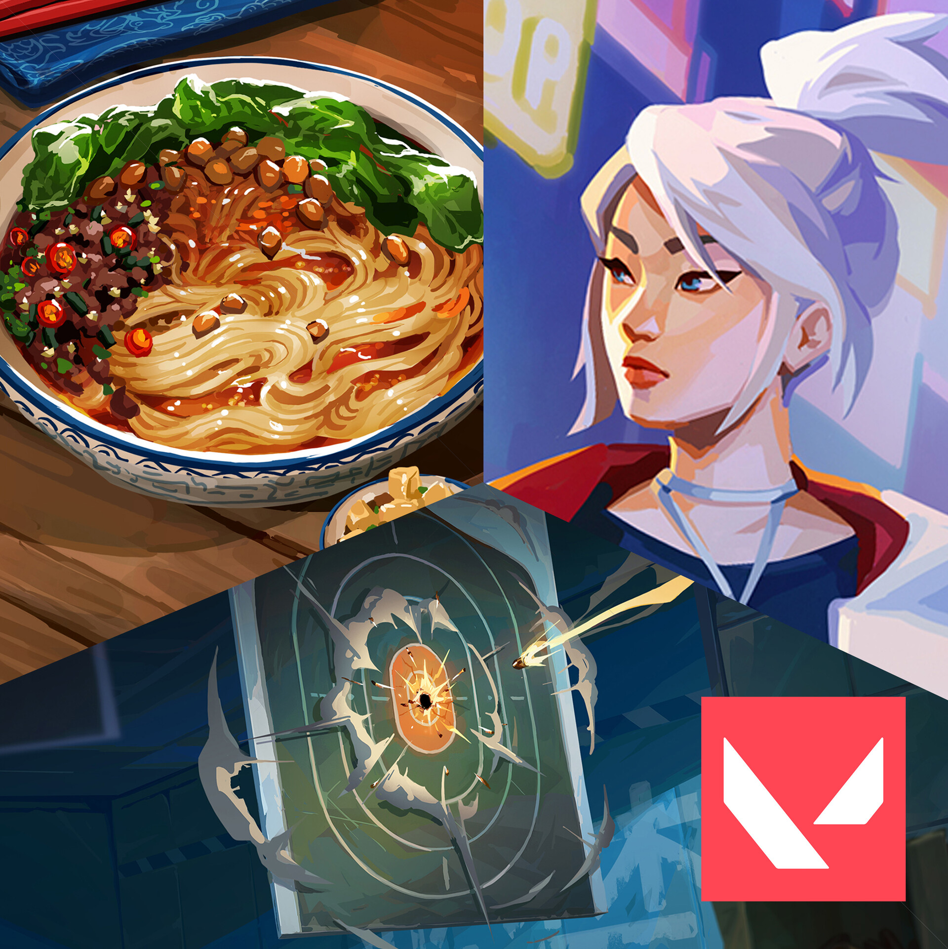 IᐯETTO - Valorant - Various Works