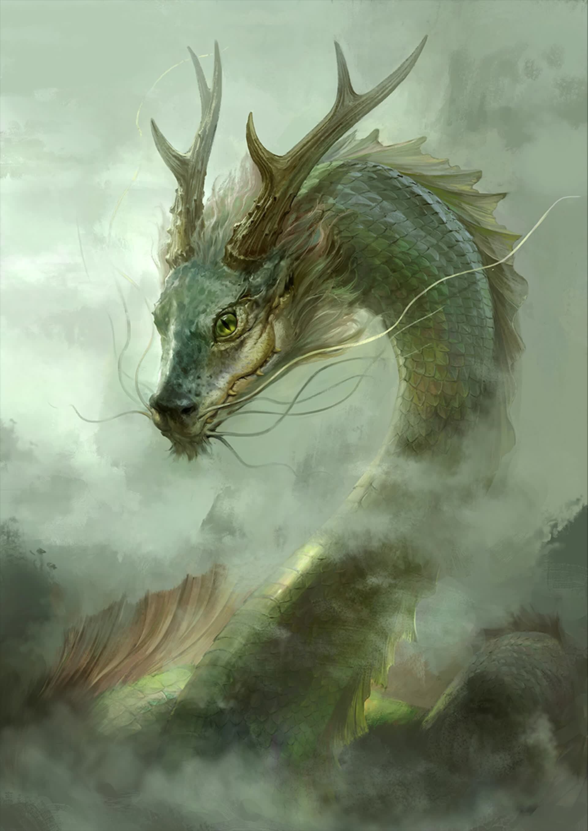 ArtStation - Chinese dragon