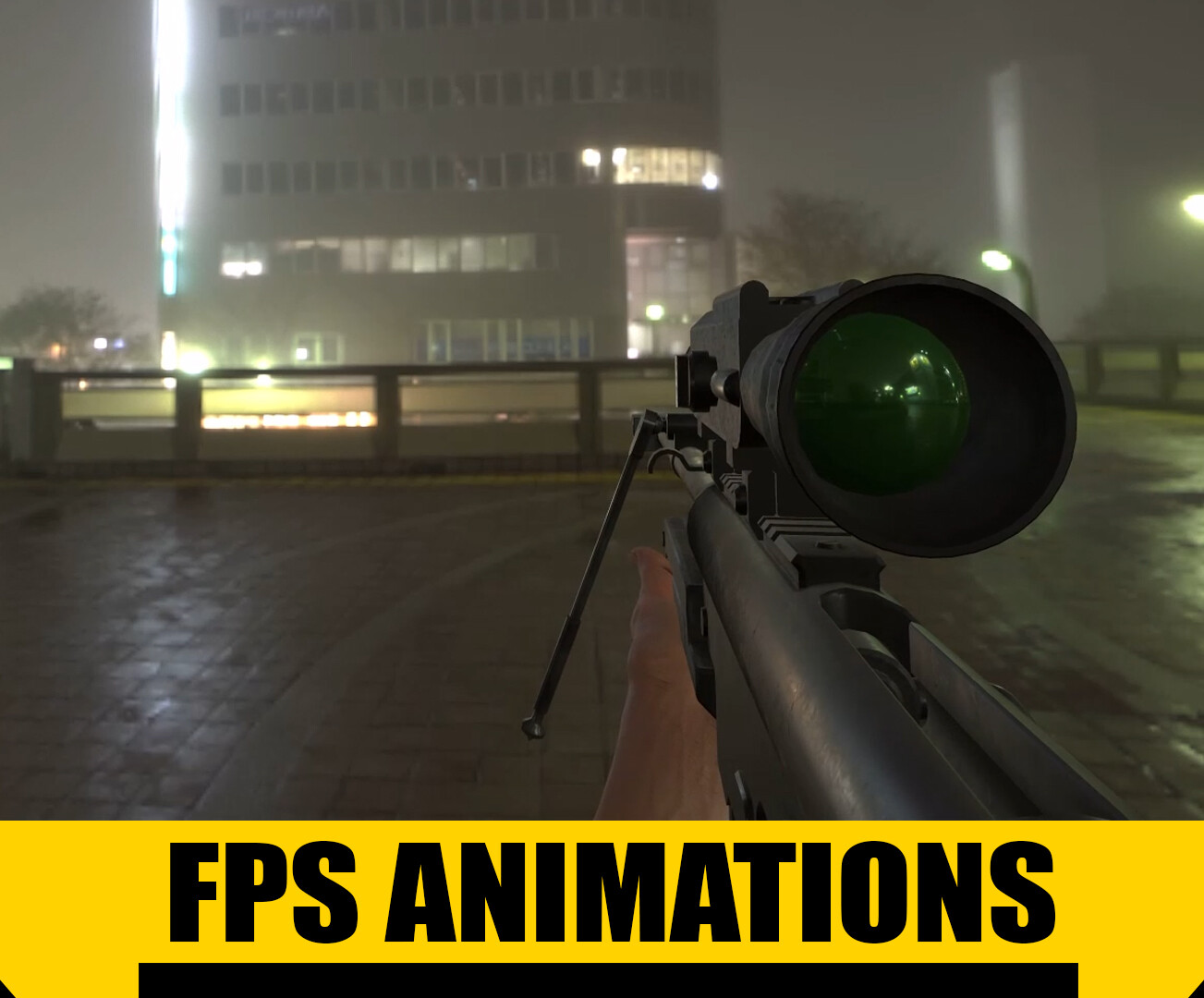 ArtStation - Sniper || FPS Animations