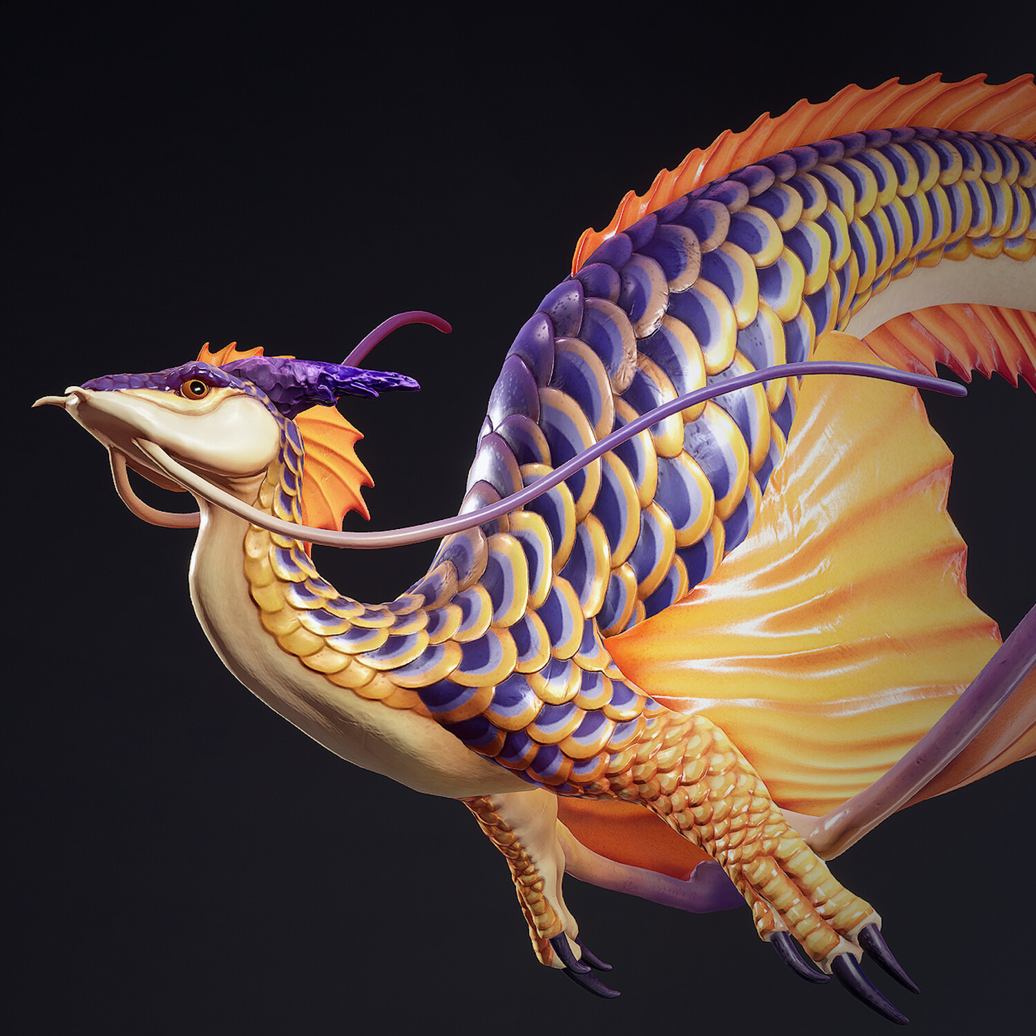 ArtStation - Arowana Dragon