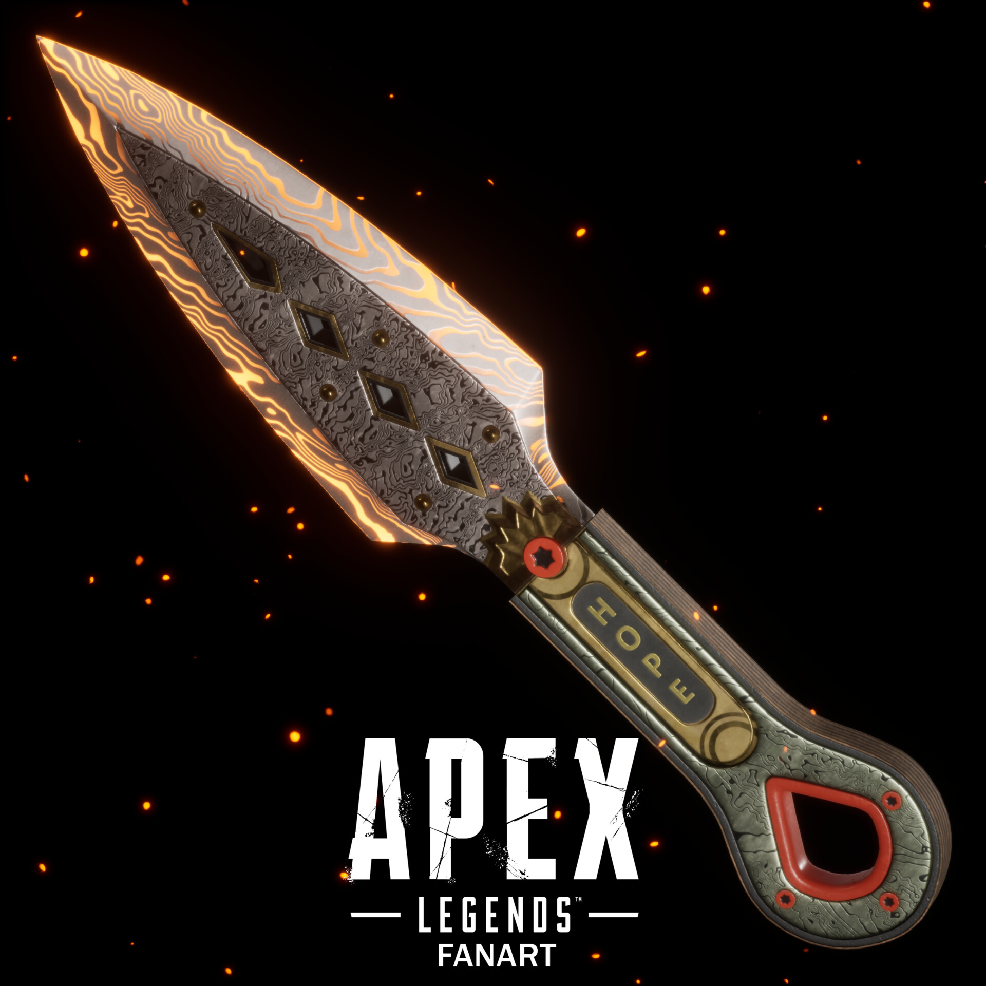 ArtStation - Apex Legends - Wraith Heirloom (FanArt)