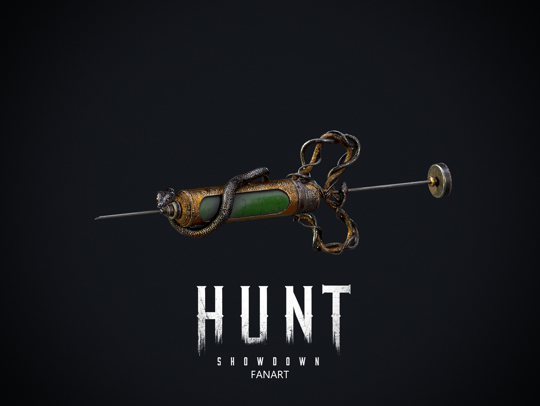 ArtStation - Antidote Shot. Hunt: Showdown fanart
