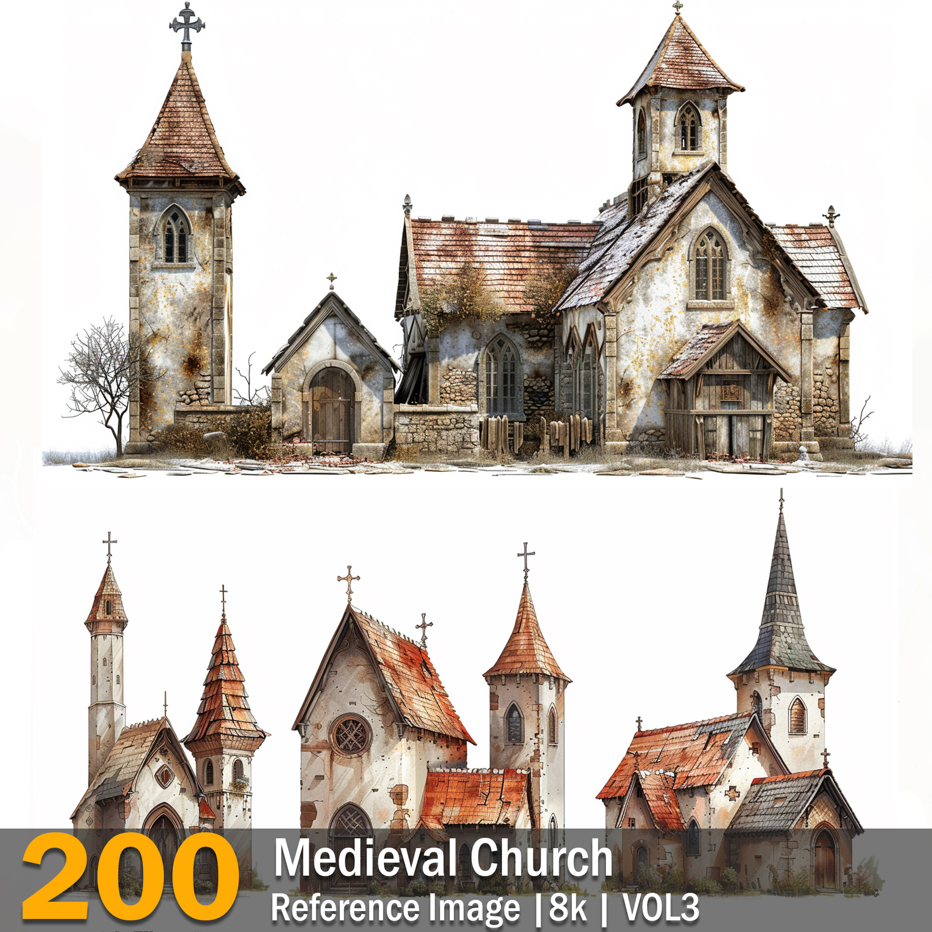 ArtStation - Medieval Church | Reference Images | 8K | VOL3