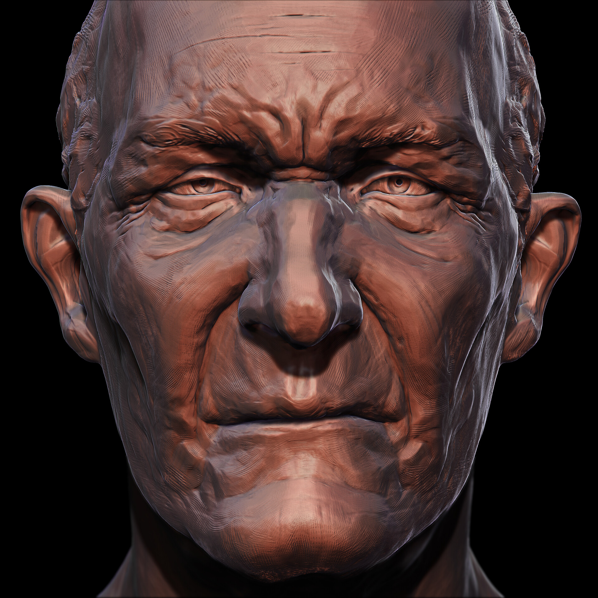 ArtStation - Clay like bust