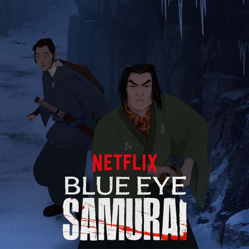 ArtStation - Blue Eye Samurai Backgrounds 03