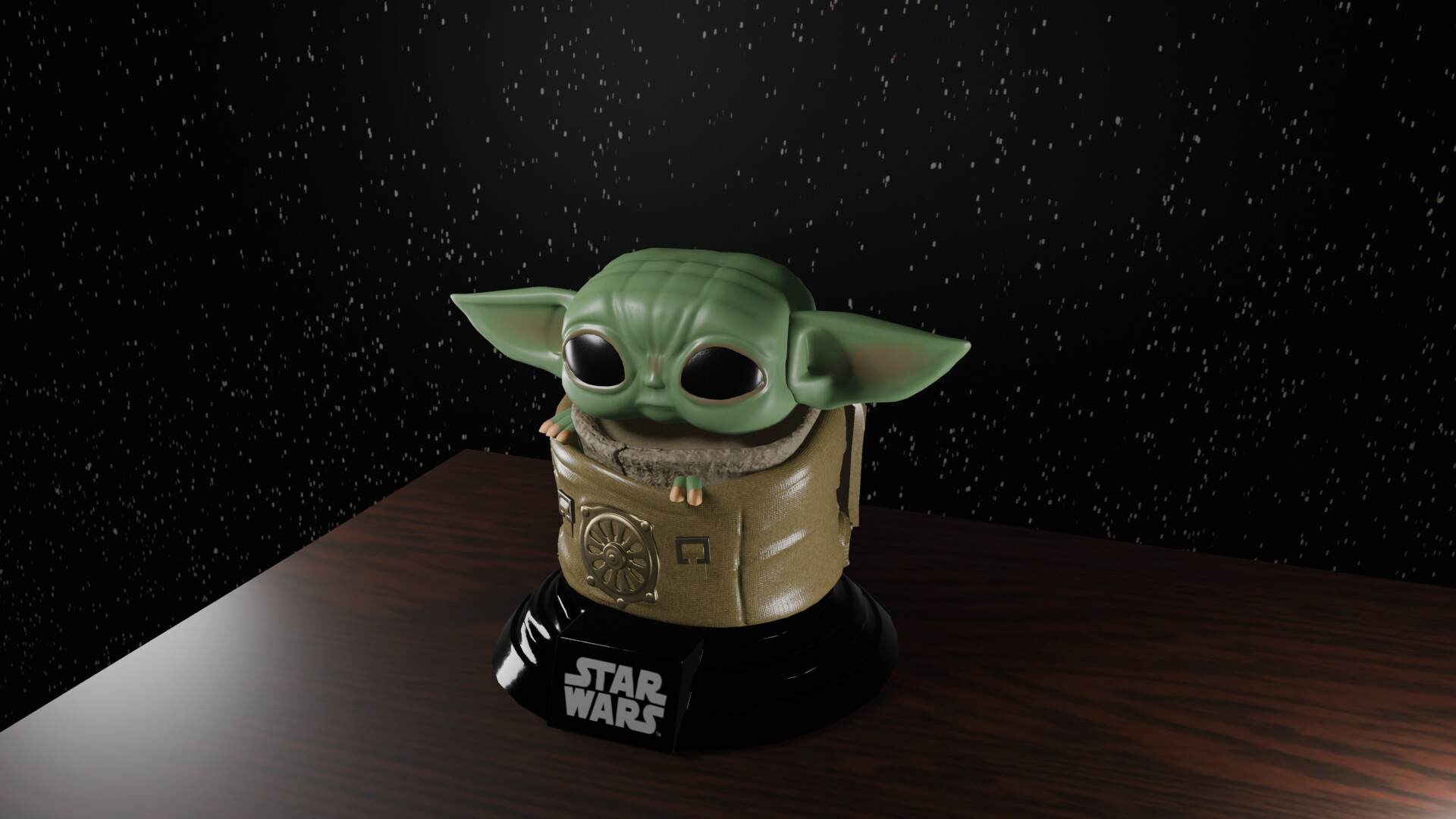 ArtStation - Star Wars Grogu 3D model complete