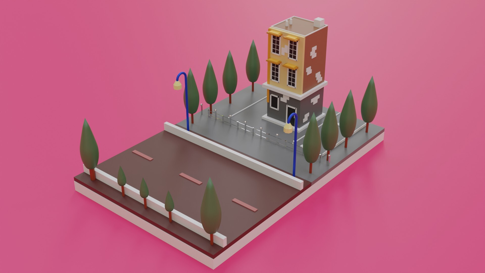 ArtStation - Toon street
