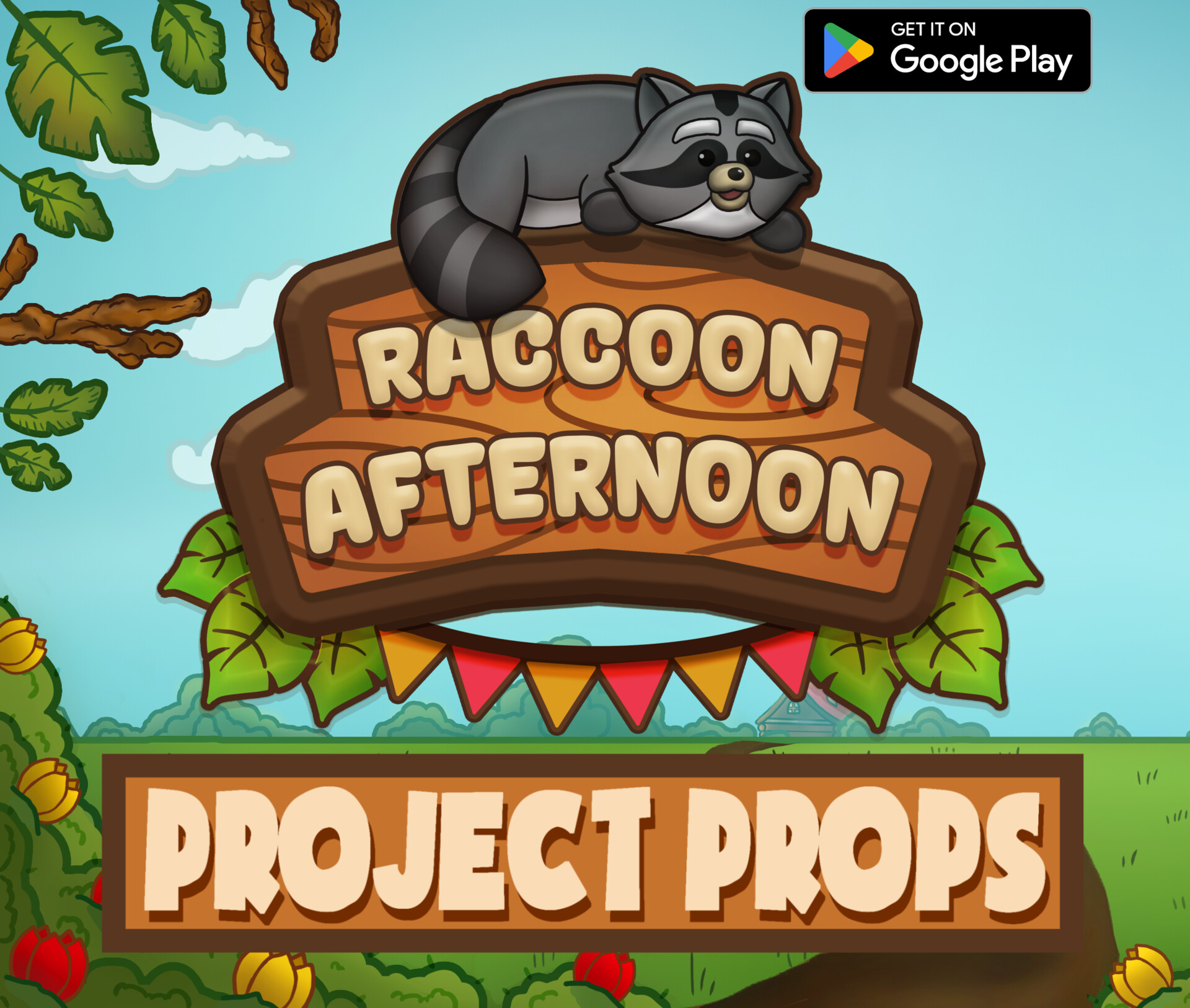 ArtStation - Raccoon Afternoon - Mobile Game Project
