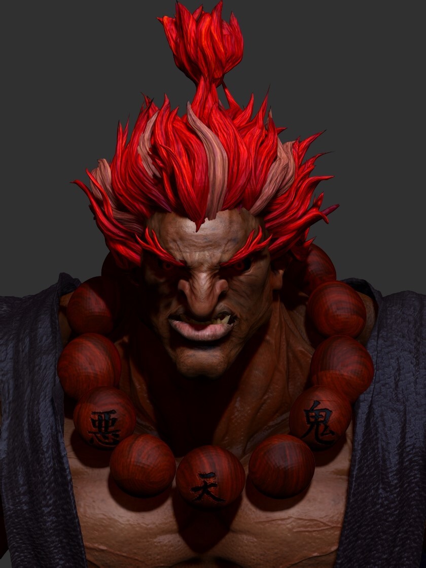 ArtStation - akuma fan art 2023