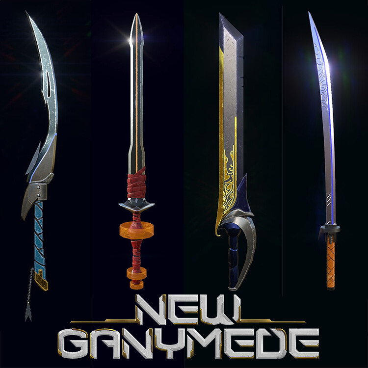ArtStation - Weapon Sword Game Asset