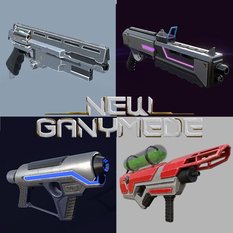 ArtStation - Weapon Guns Game Asset