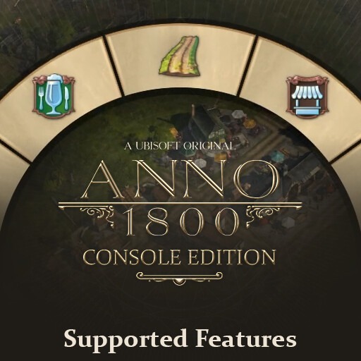 ArtStation - Anno 1800 Console Menus (Supported Features)