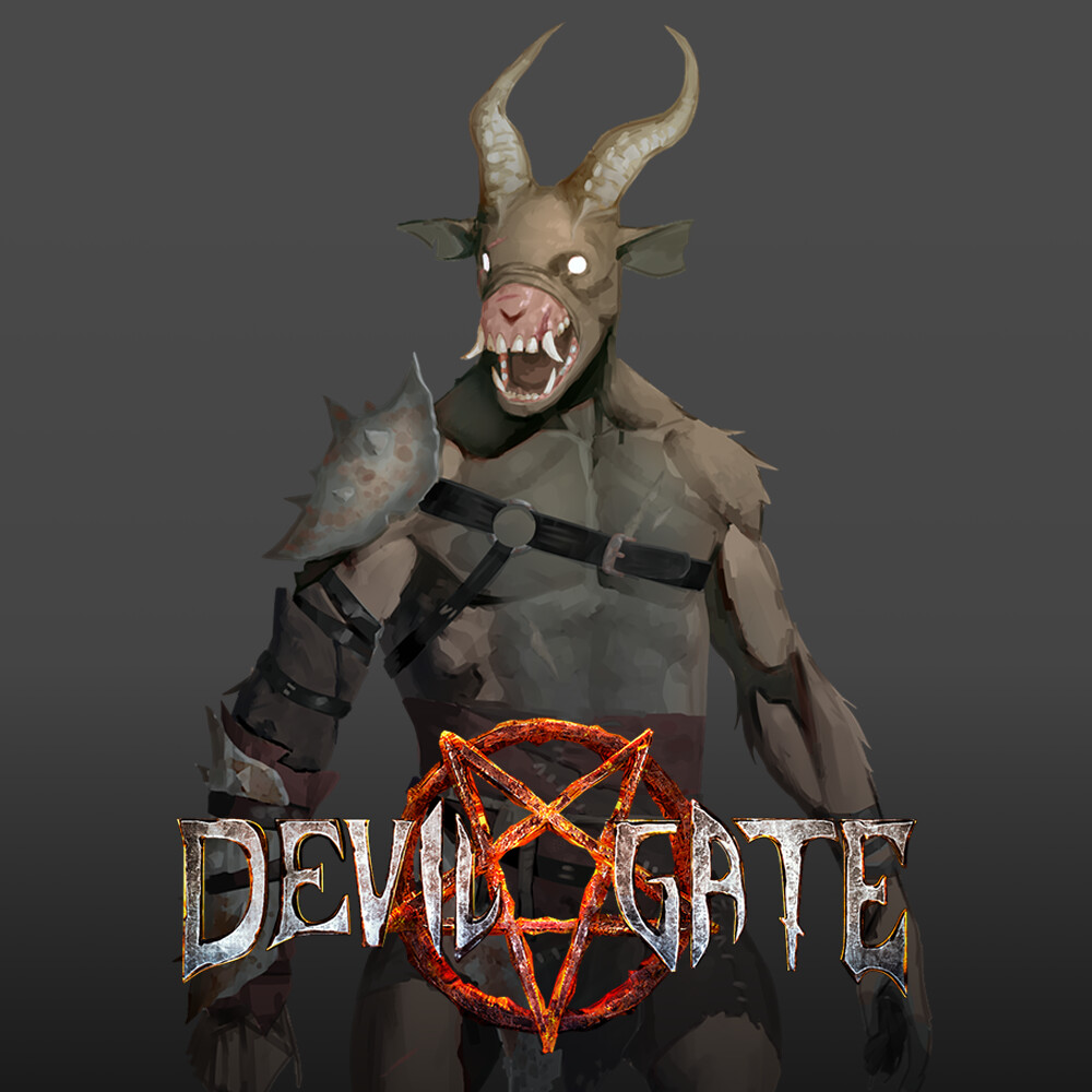 ArtStation - Devil Gate - Devil-Warrior