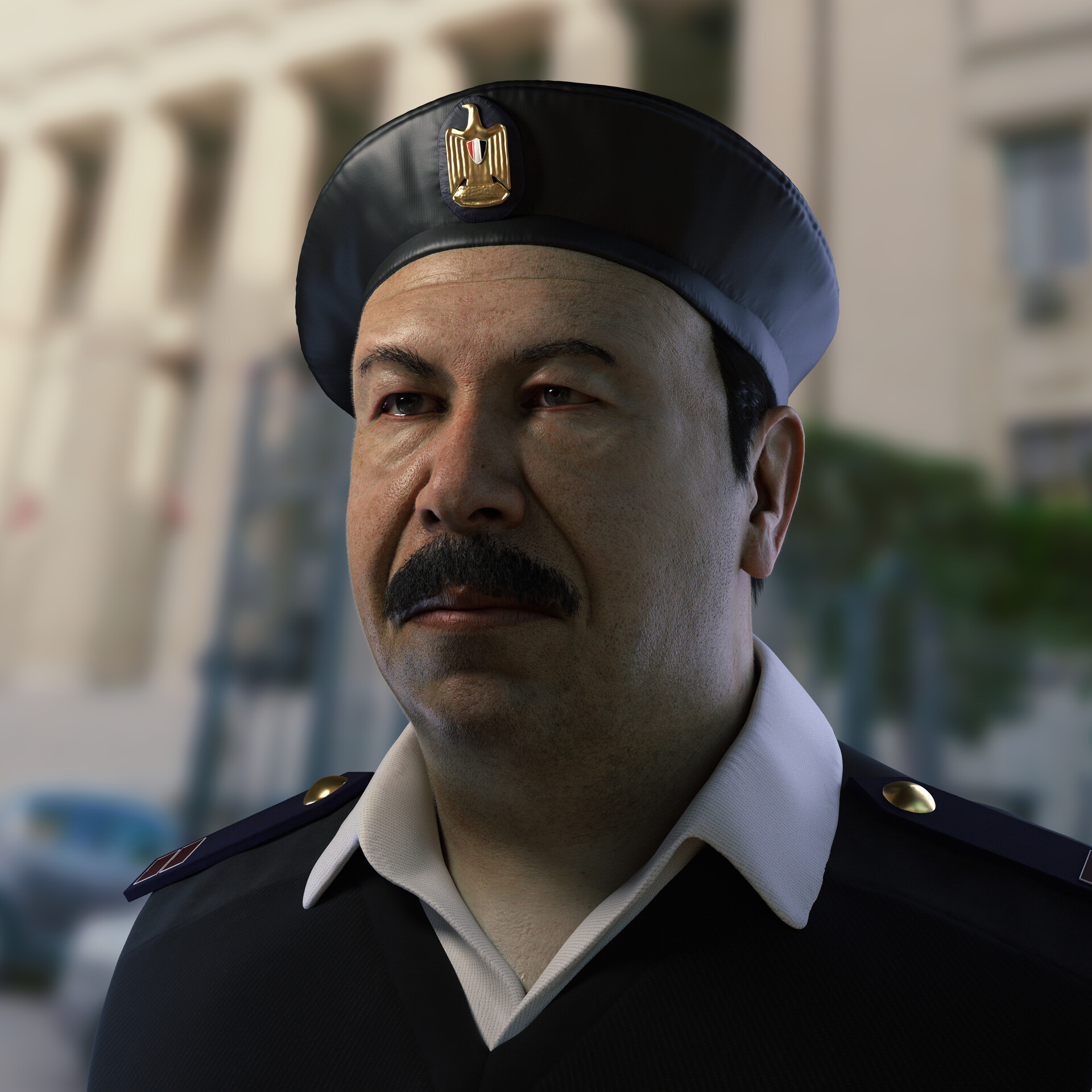 ArtStation - Hatem Basha (Khaled Saleh) - Realistic 3D Likeness Sculpt | Fan Art