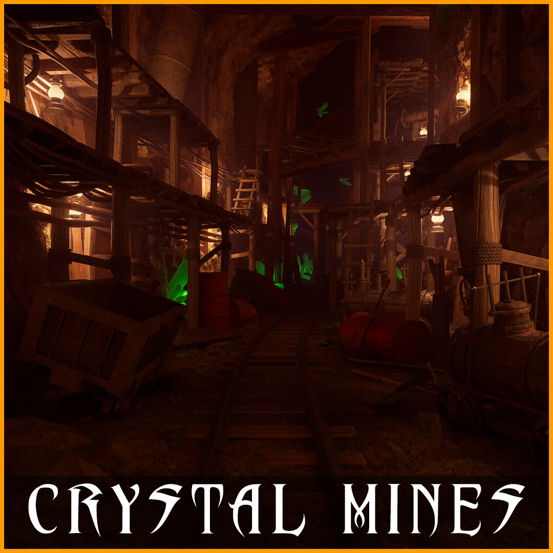 ArtStation - The Crystal Mines