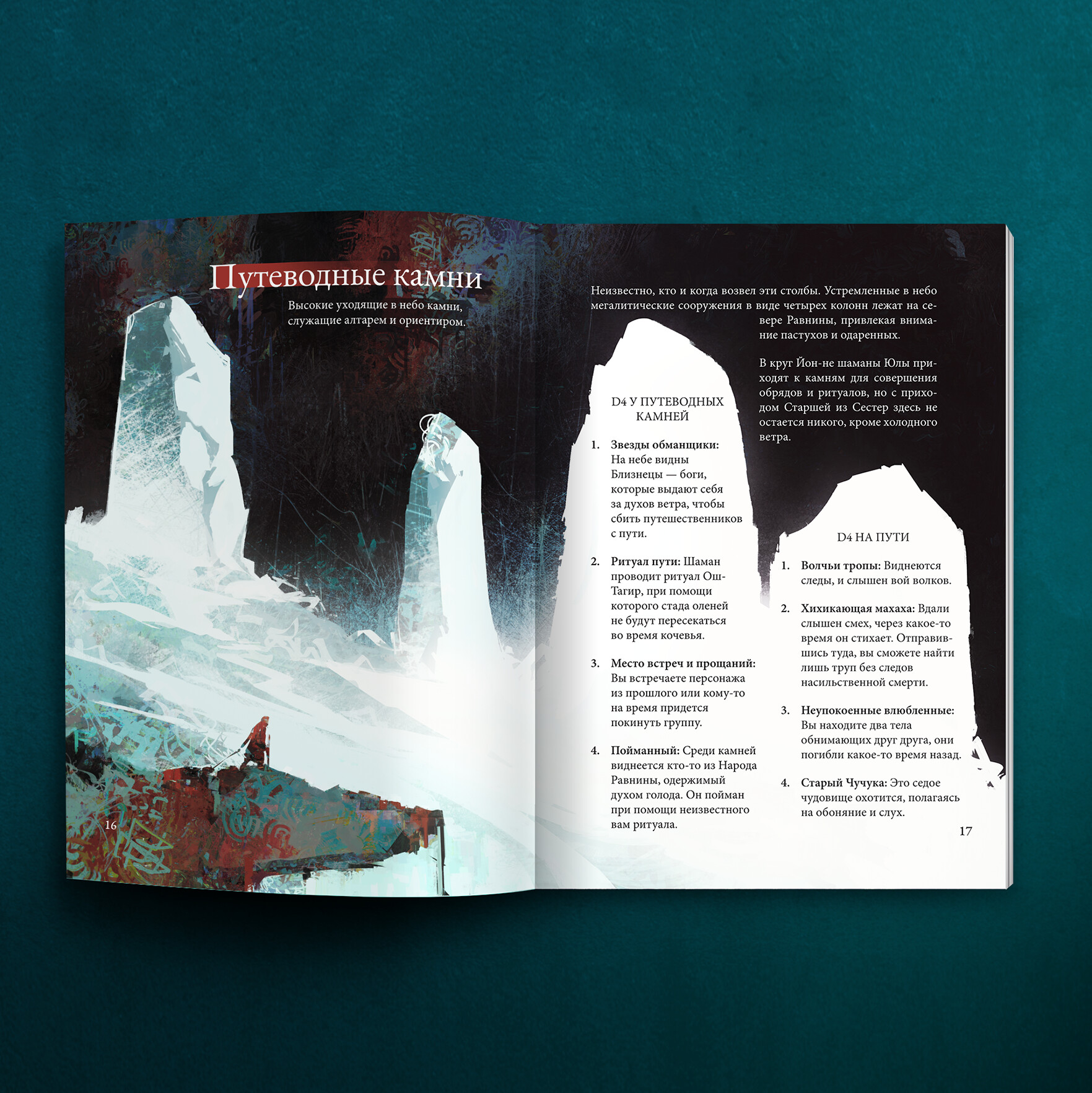 ArtStation - Ttrpg setting book - Азар